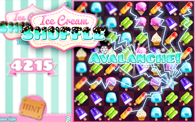 Play Ice Cream Shuffle at Zigiz - Excitingly fun!