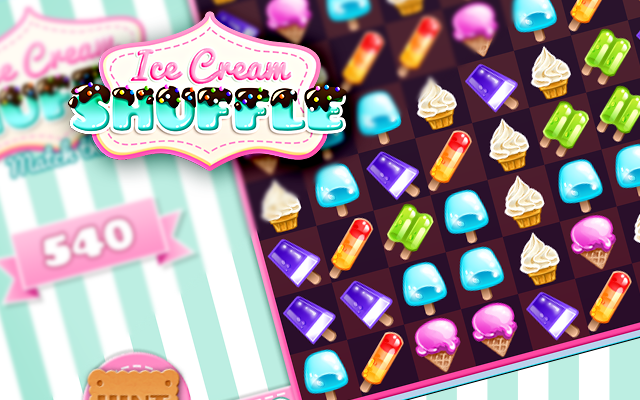Play Ice Cream Shuffle at Zigiz - Excitingly fun!